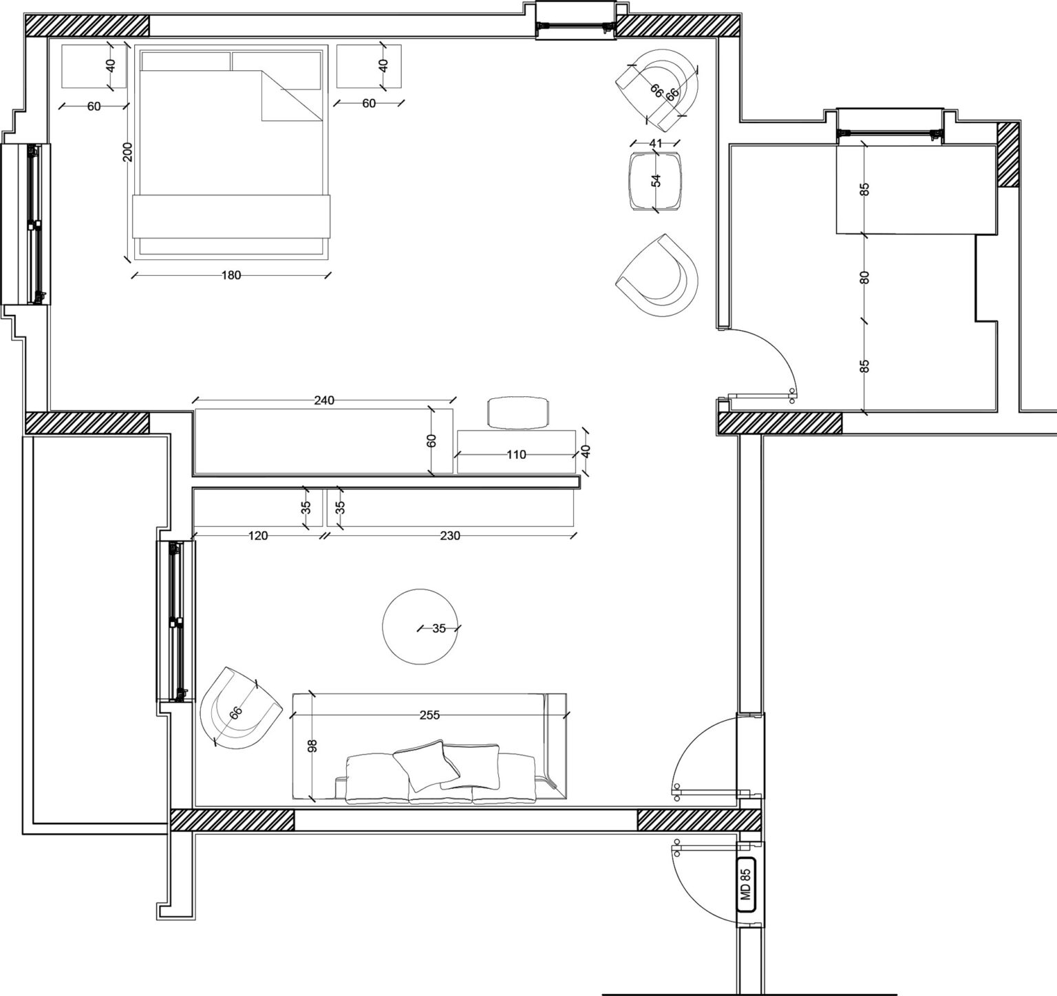 Hotel Suit | Amany Salah for interiors and more