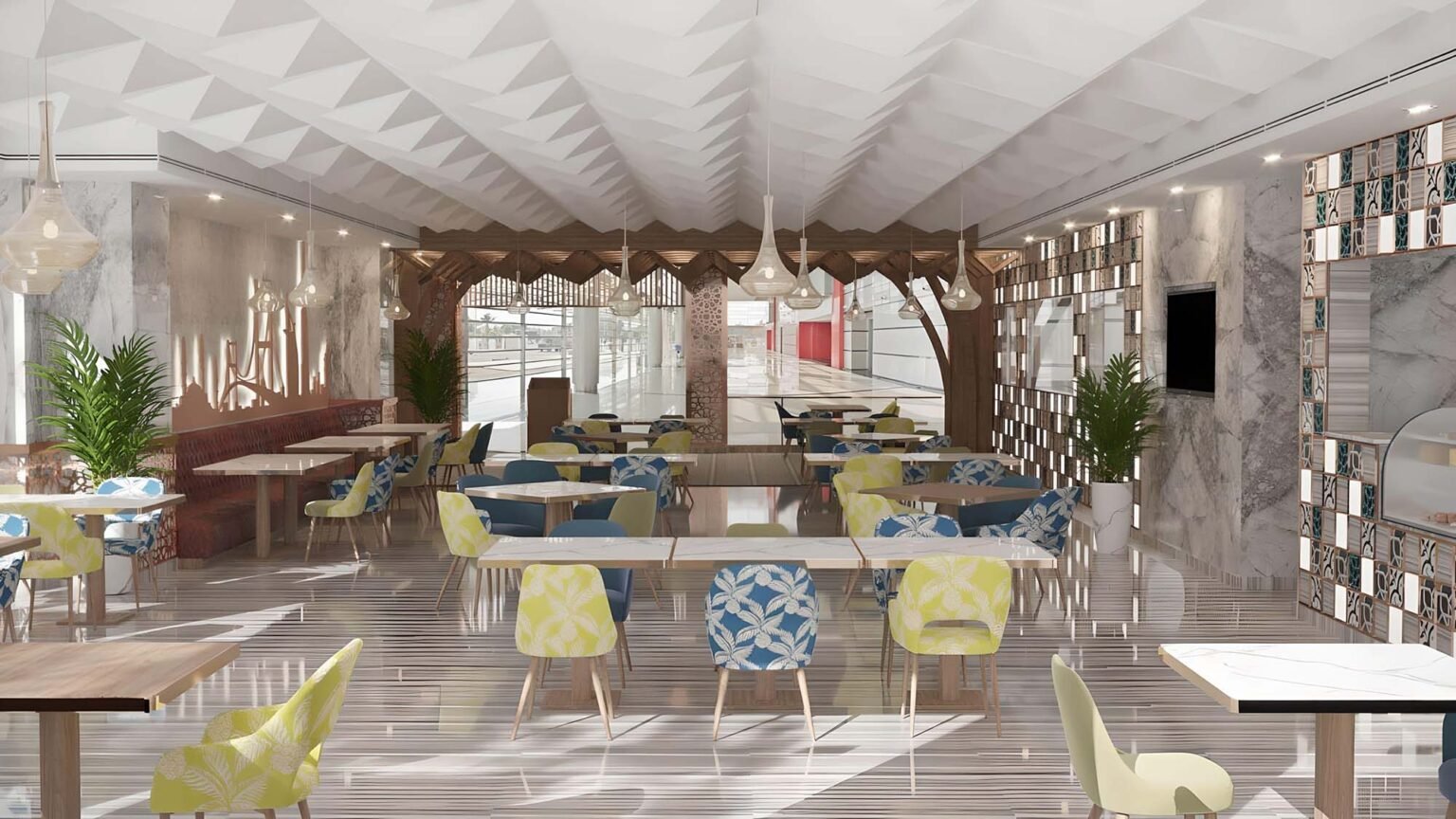 Bosporus Restaurant | Amany Salah for interiors and more