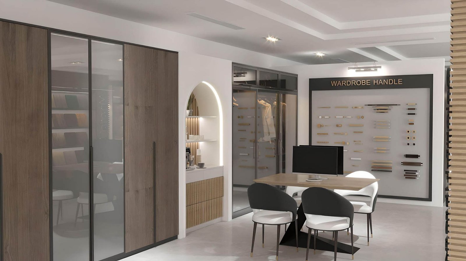 Wood Showroom | Amany Salah for interiors and more