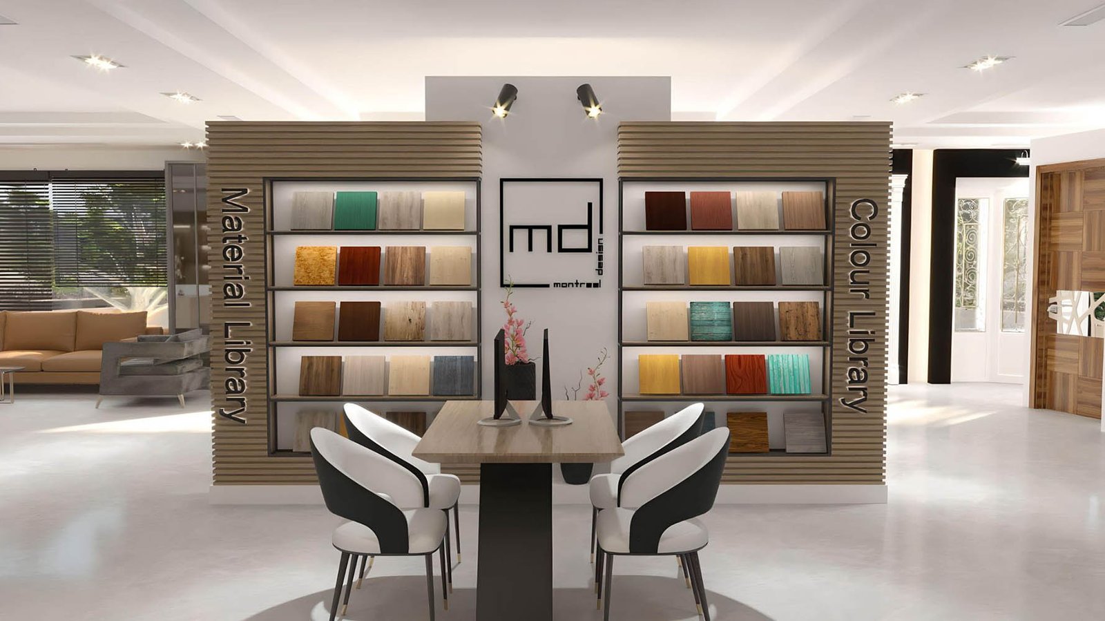 Wood Showroom | Amany Salah for interiors and more
