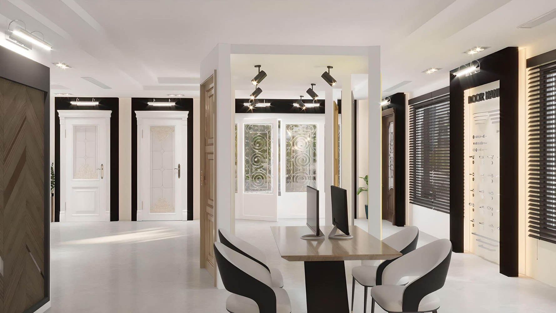 Wood Showroom | Amany Salah for interiors and more